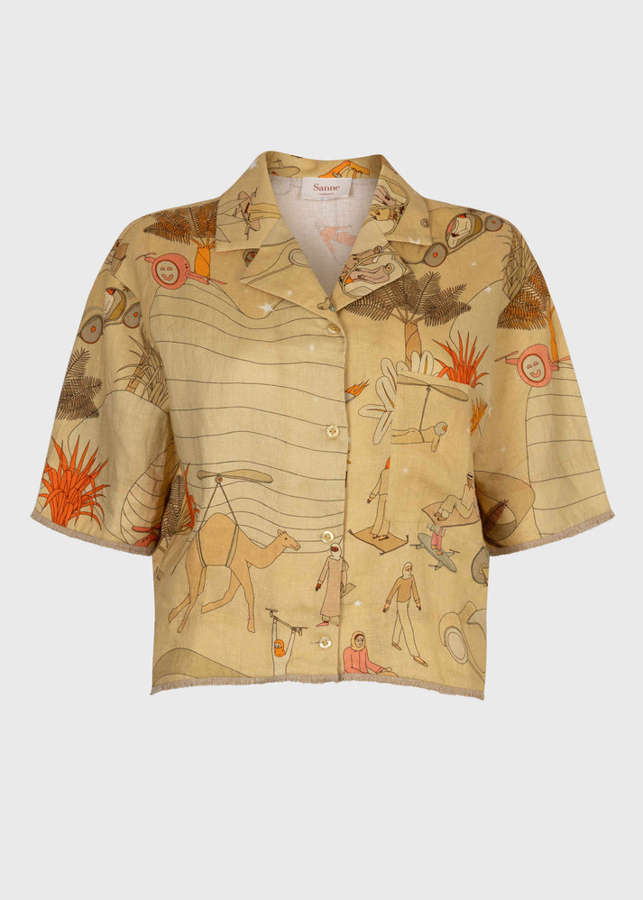 Dune Drifter Linen Shirt – Le Closet World